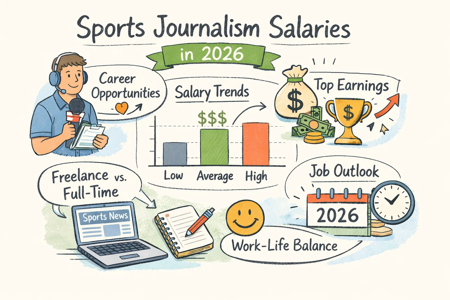 Sports Journalism Salary Guide 2026: What to Expect (US Edition ...